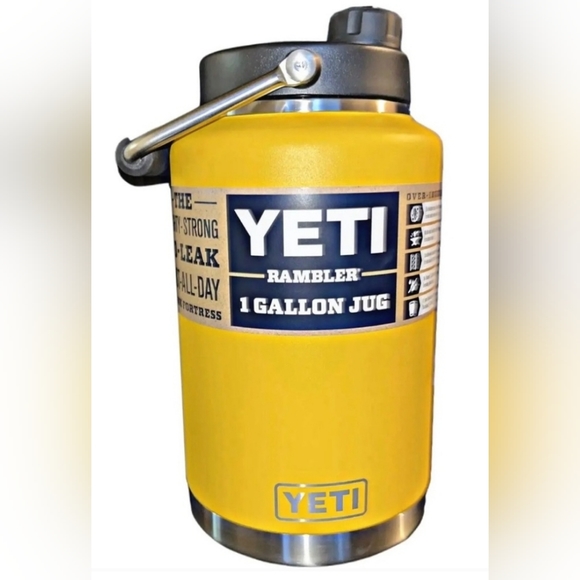 Yeti | Dining | Nwt Yeti Gallon Rambler Alpine Yellow | Poshmark